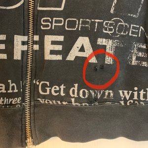 ESPN | Shirts | Vintage Espn Undefeated Zip Up Hoodie | Poshmark